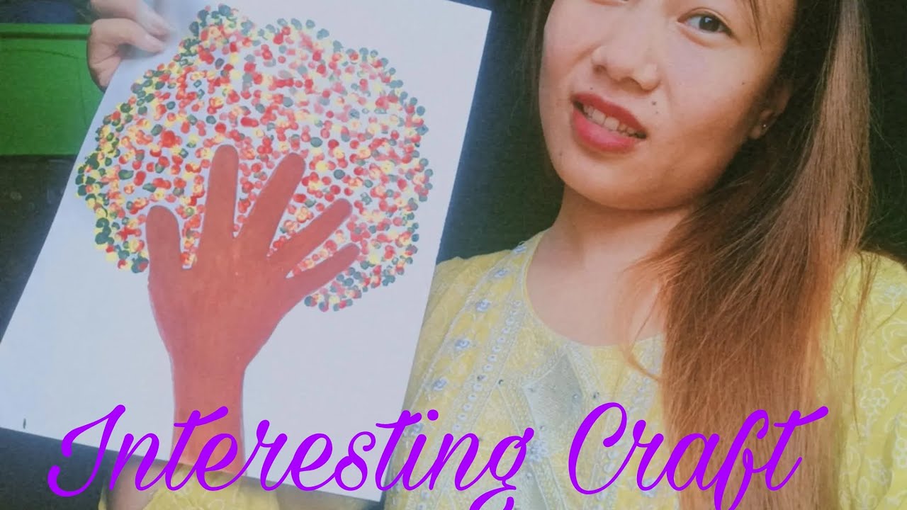 Cotton Tapping Craft|| Helpful For Undergoing Teacher's Training And ...