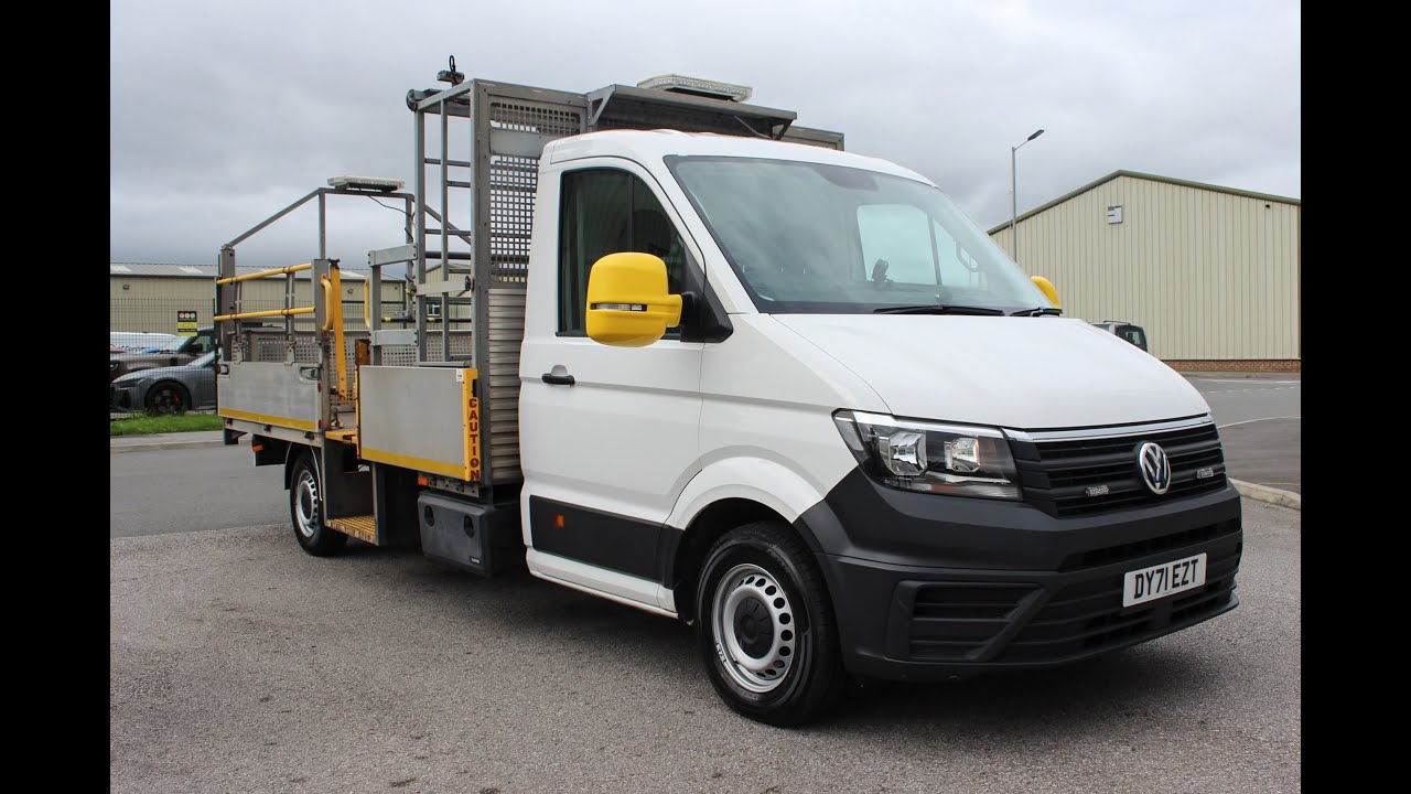 2021 71 Volkswagen Crafter LWB 140 Startline Chassis Cab with Dropside ...