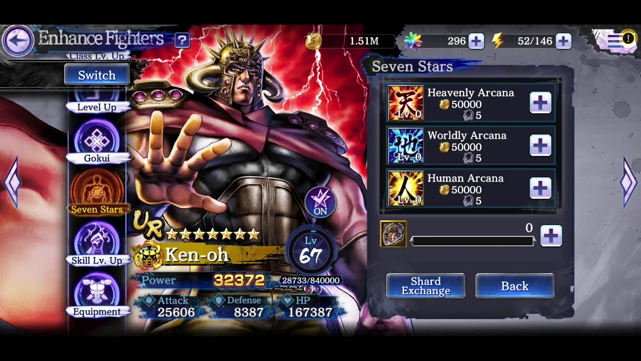 FotNS - When Ken-oh reached 7 Stars!! - YouTube