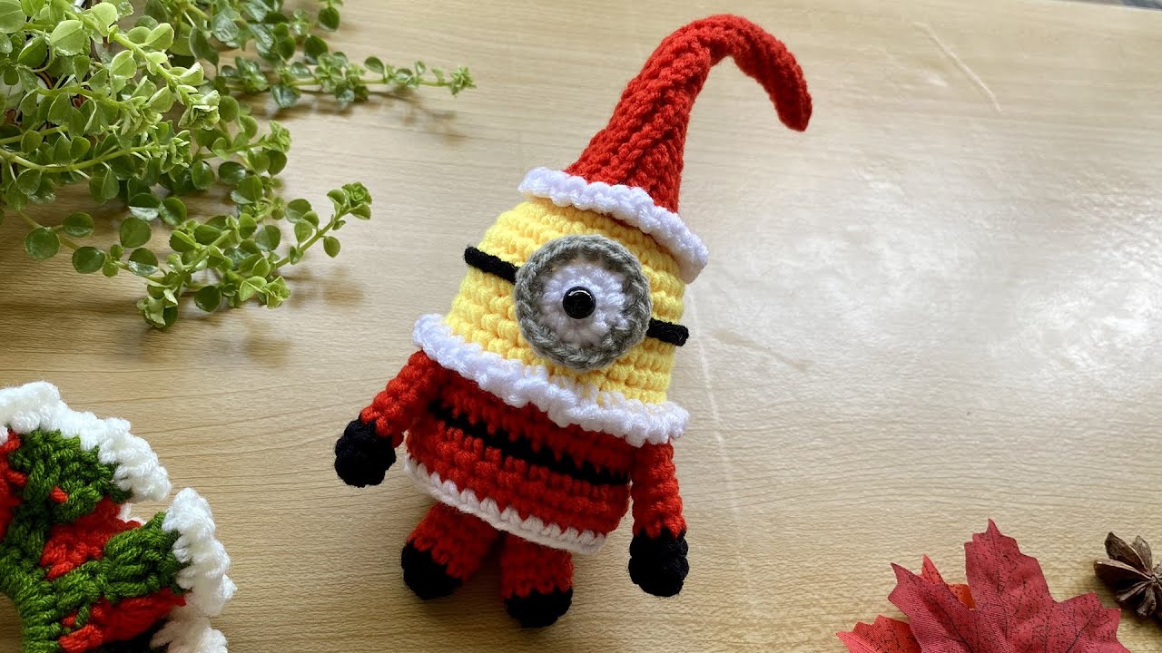 CHRISTMAS CROCHET : Crochet Minion Christmas | Amigurumi crochet ...