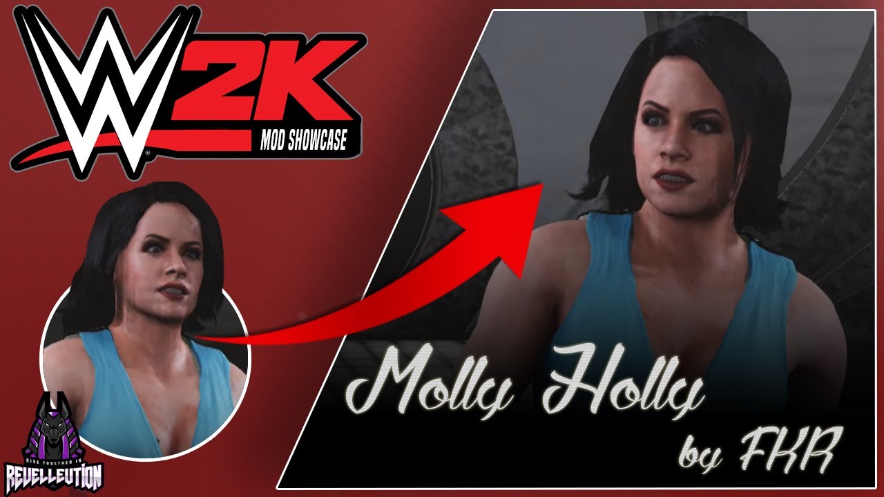 WWE 2K Mod Showcase: Molly Holly Mod! #WWE2KMods #WWE #MollyHolly - YouTube