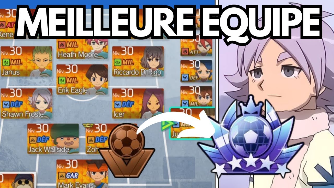La MEILLEURE EQUIPE SUR LA BETA d'Inazuma eleven victory road - YouTube