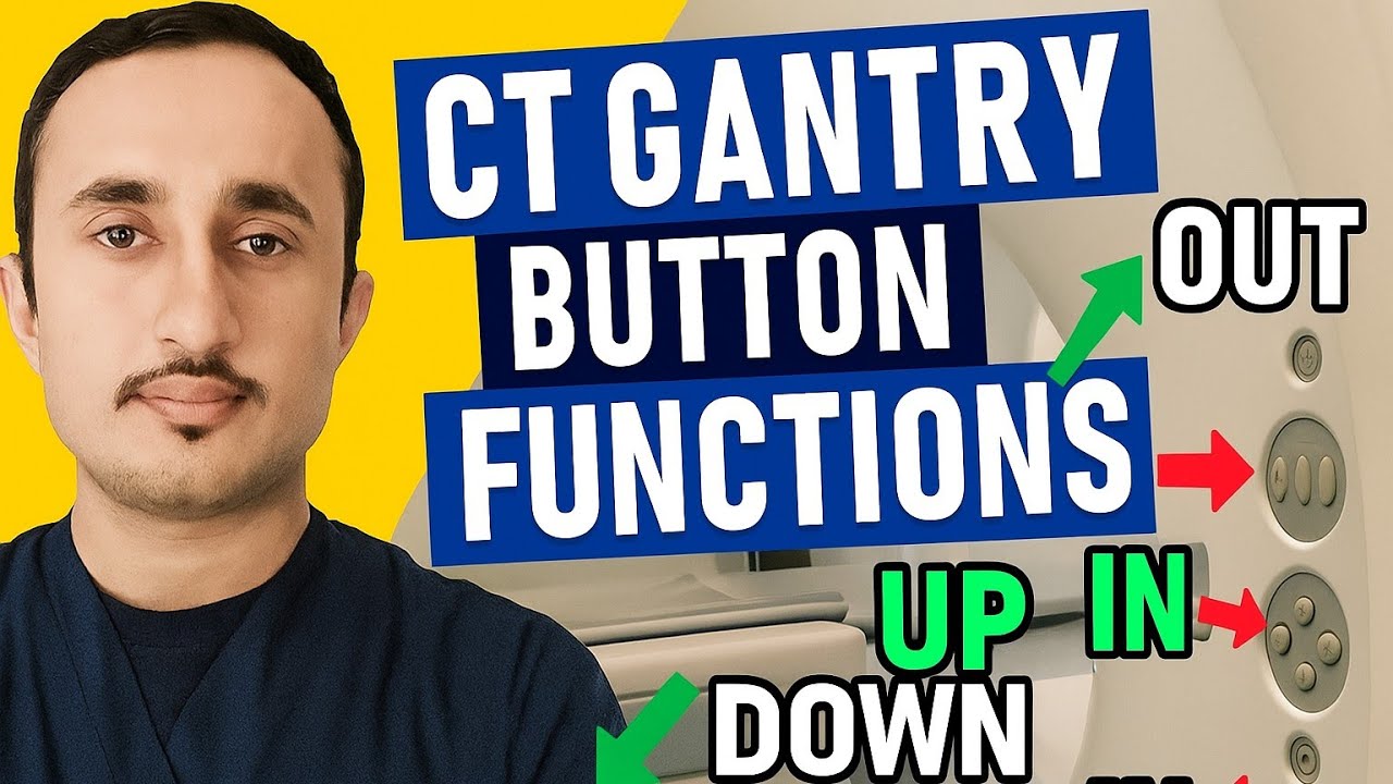 CT Gantry Table Controls Explained | How to Move Table Up, Down, In ...