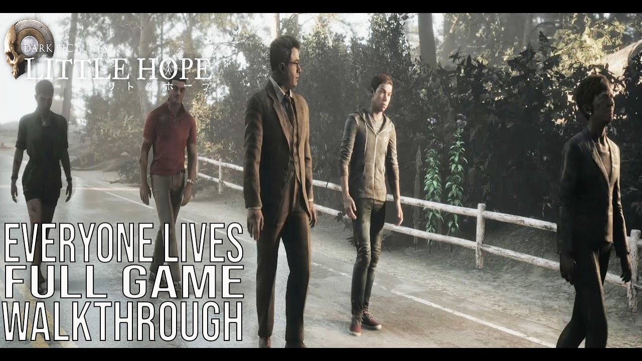 THE DARK PICTURES ANTHOLOGY LITTLE HOPE Full Game Walkthrough No ...