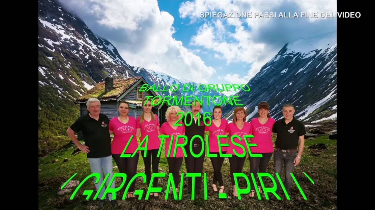 LA TIROLESE ballo di gruppo - YouTube
