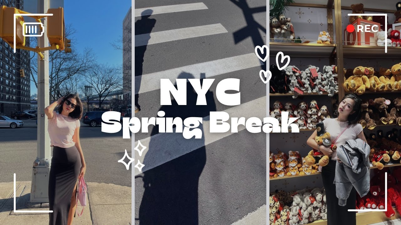 Spring Break at NYC pt.1 ♡ - YouTube