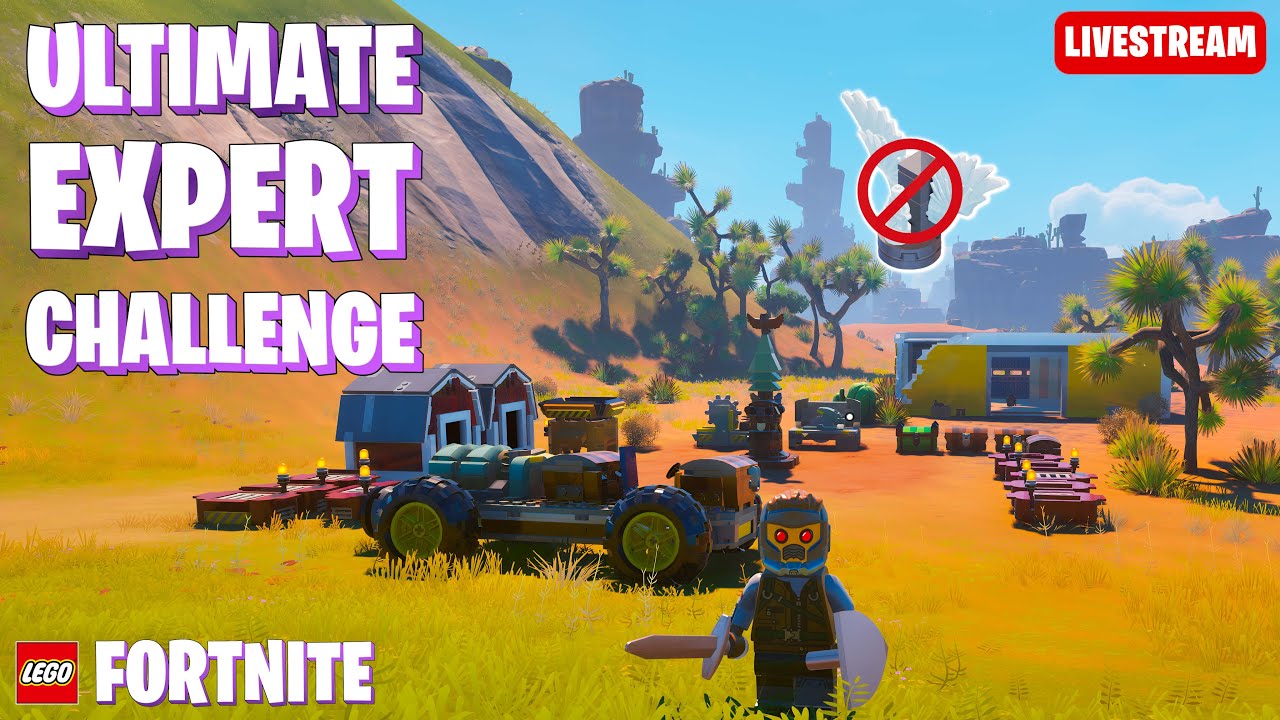 "Dry Valley Upgrades" Ultimate Expert Mode in LEGO Fortnite - YouTube