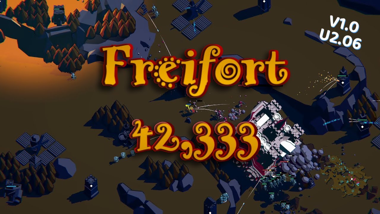 【Thronefall V1.0】(Update2.06)「Freifort」42,333 - YouTube