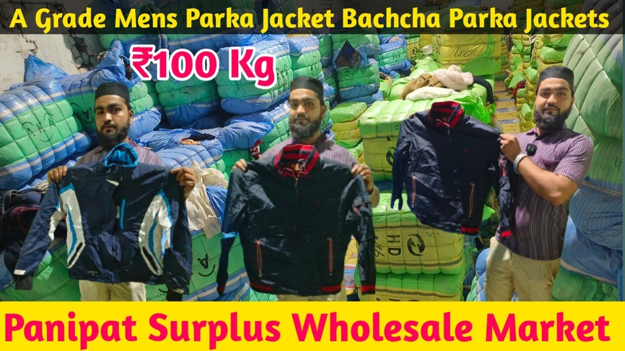 A Grade Mens Parka Jacket | Bachcha Parka Jacket | Panipat Clothes ...