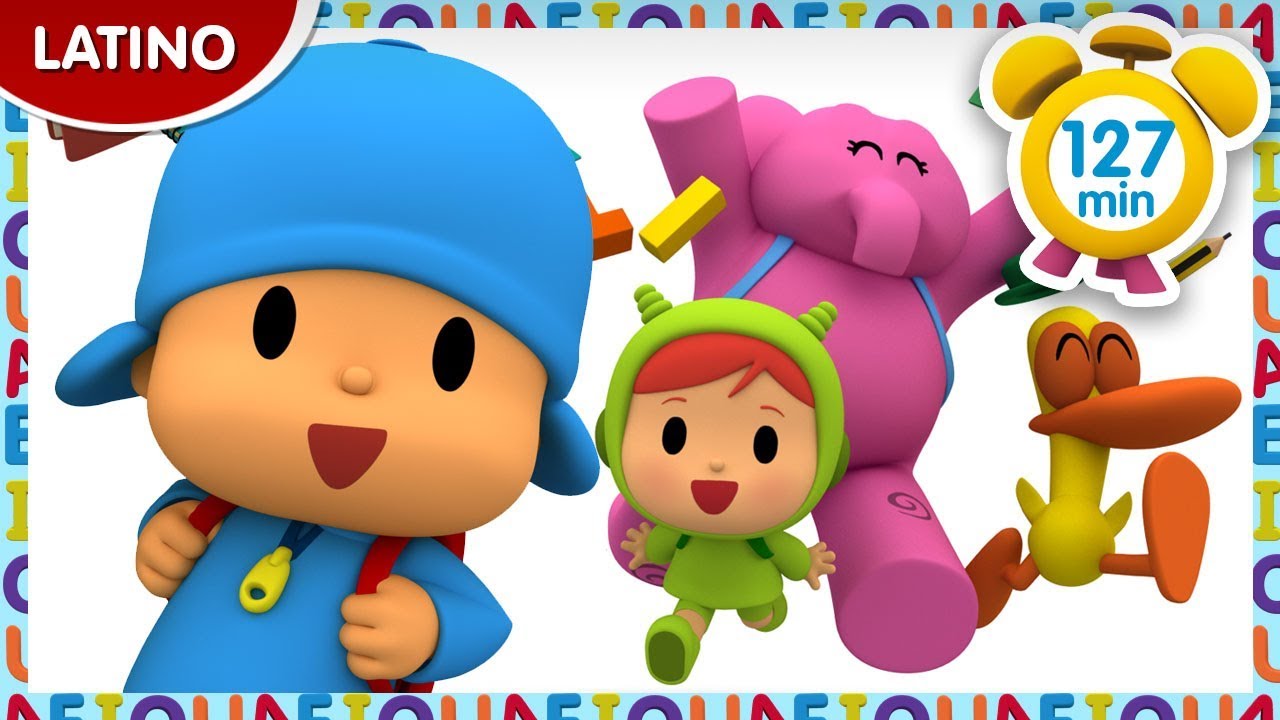 🎒 POCOYÓ en ESPAÑOL LATINO - Vuelta al cole [127 min] |CARICATURAS y ...