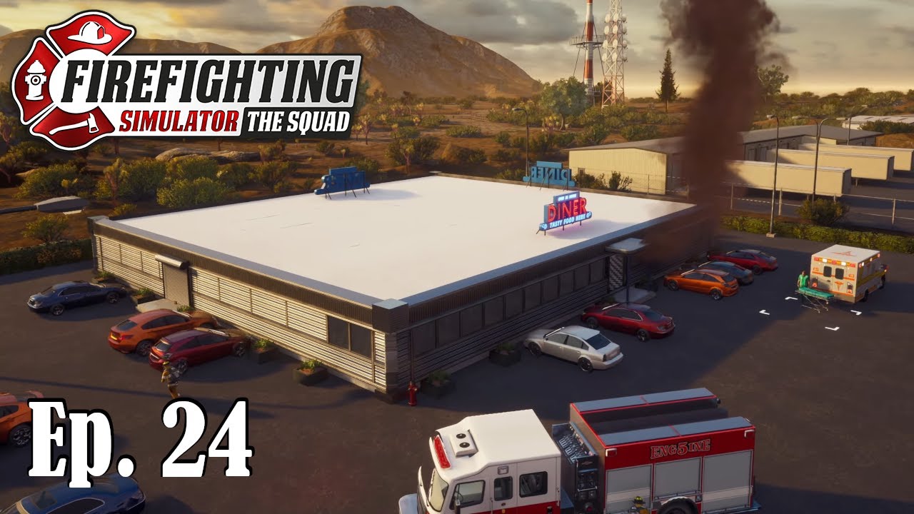 Flaming Hot Breakfast | Firefighting Simulator - The Squad Ep. 24 - YouTube