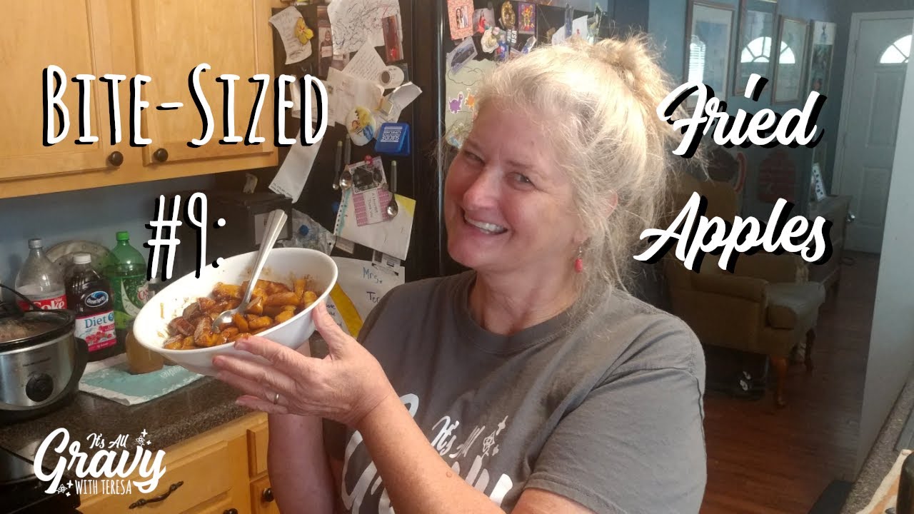 Bite-Sized #9: How to Make Fried Apples - YouTube