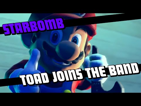 Starbomb: Player Select FAN ANIMATION - TOAD JOINS THE BAND