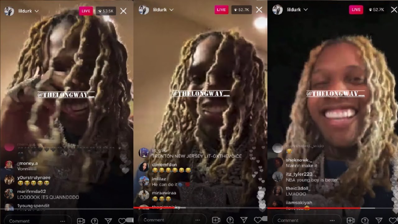 OTF Lil Durk Goes Live After Muwop RICO Indictment Pays $20k Hottest ...