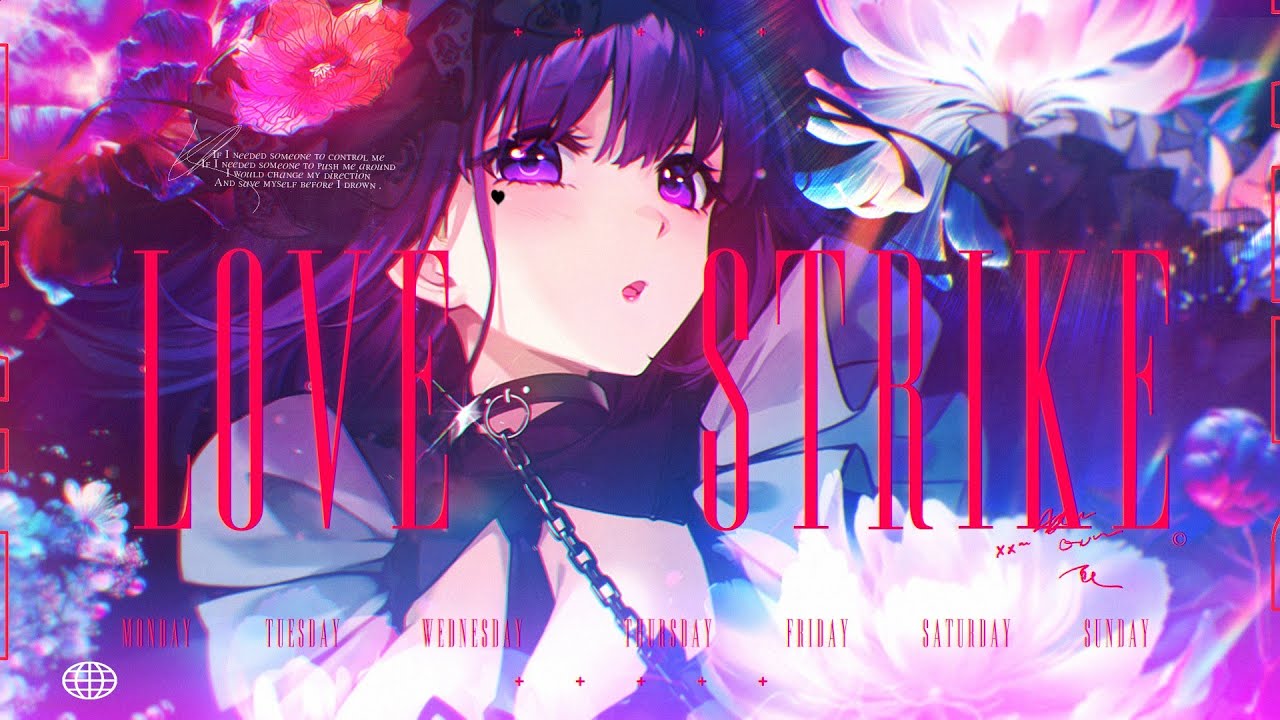 AMV 】「LOVE STRIKE 」_ [1st IC BF 13] Collab with @bloodslayer_amv - YouTube