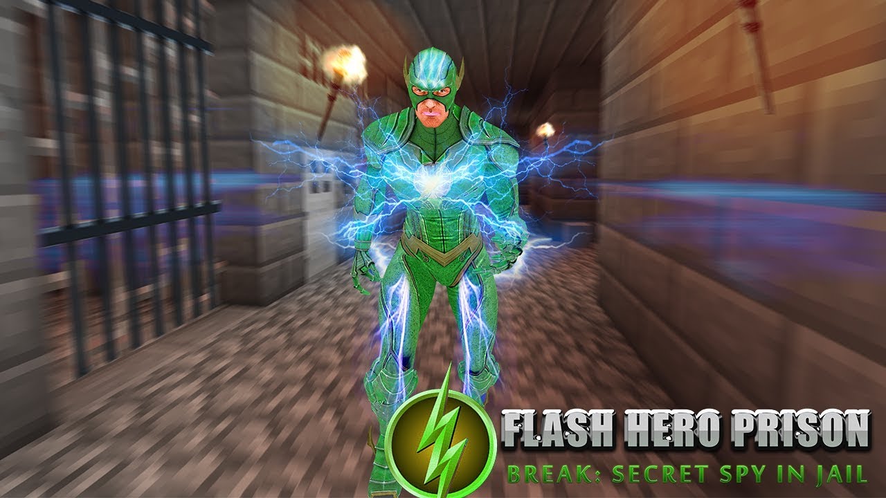 Flash Hero Prison Break Secret Spy in Jail - YouTube