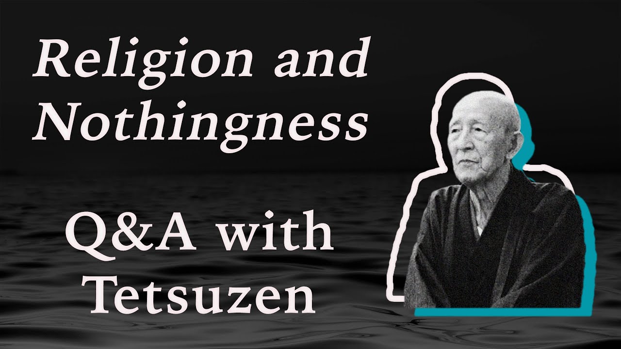 Religion and Nothingness Q&A with Tetsuzen Jason Wirth - YouTube