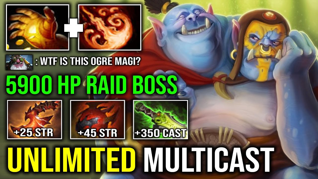 WTF 5900 HP RAID BOSS Unlimited Multicast Max Strength 1 Shot Fireblast ...