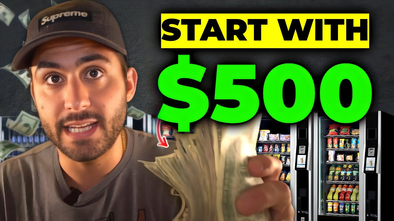 How To Start A Vending Machine Business With $500 - YouTube