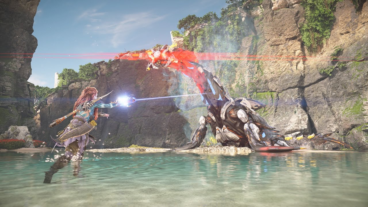 Horizon Forbidden West | Aloy vs. Tideripper | PS5 | Hard - YouTube