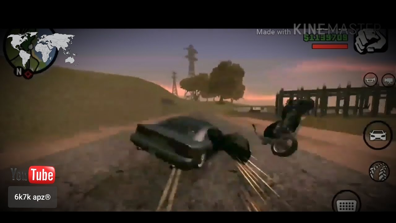 The best crashes of GTA San Andreas - YouTube