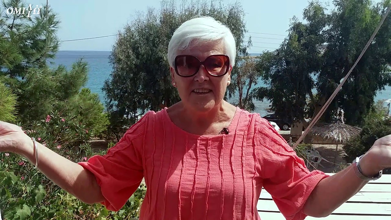Maggie (Mexico) talks about her Greek course on the island of Syros ...