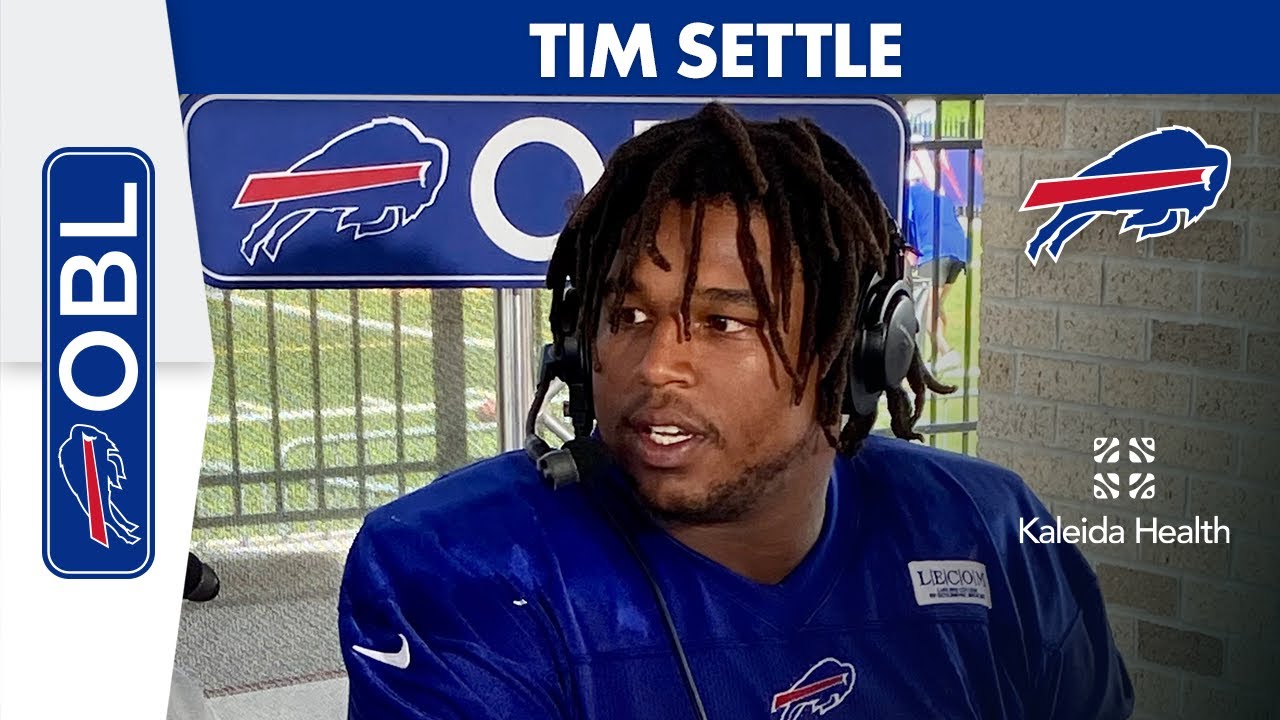 Tim Settle: "I'm Beyond Excited to be Here" | One Bills Live | Buffalo ...