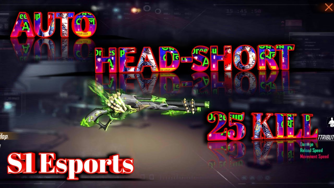 Auto Headshot on Free Fire || S1 Group Official video S1 Esports - YouTube