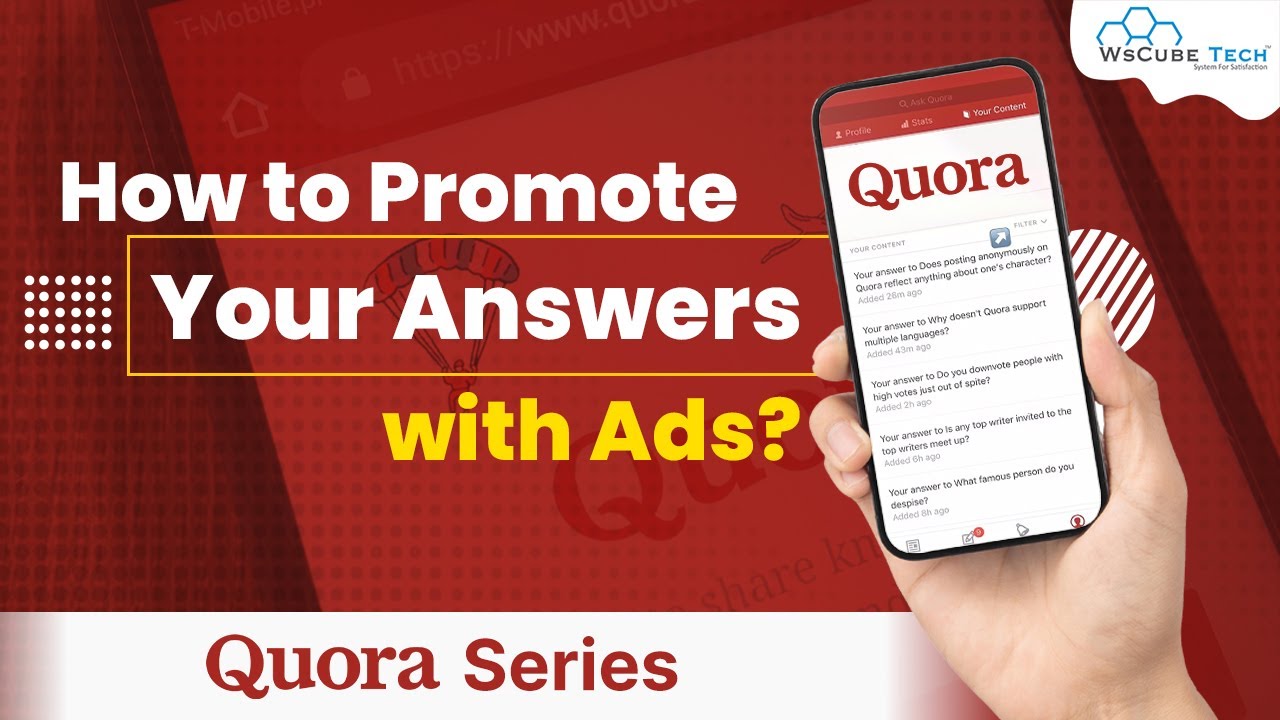 Quora Ads Tutorial: How to Promote Your Answers on Quora? - YouTube
