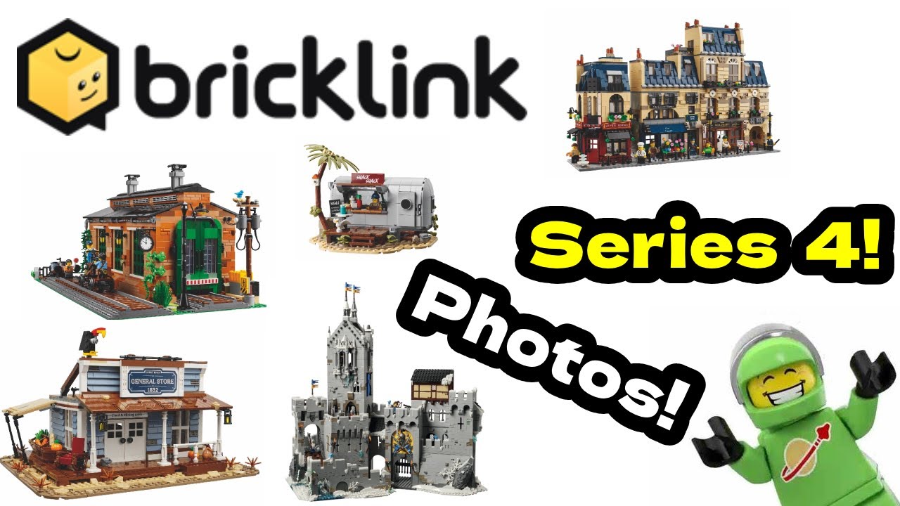 Bricklink Designer Program Updates! Series 1 Photos! Series 4 Open ...