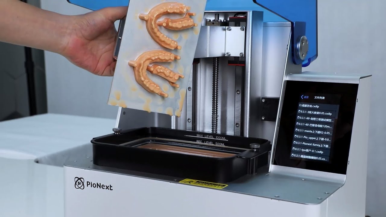 PioCreat PioNext DJ89 dental 3D printer prints in the field of ...