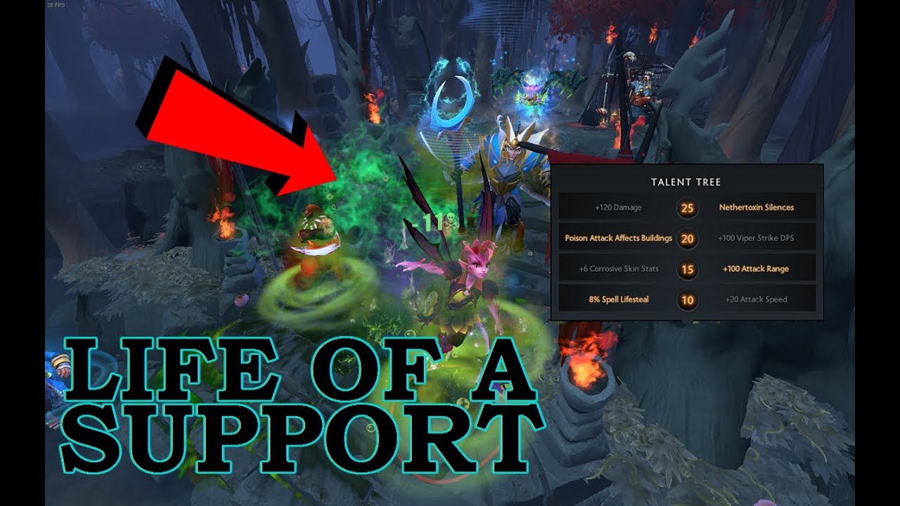 VIPER SUPPORT COMEBACK!! - Life of a Support (DOTA 2) #20 - YouTube