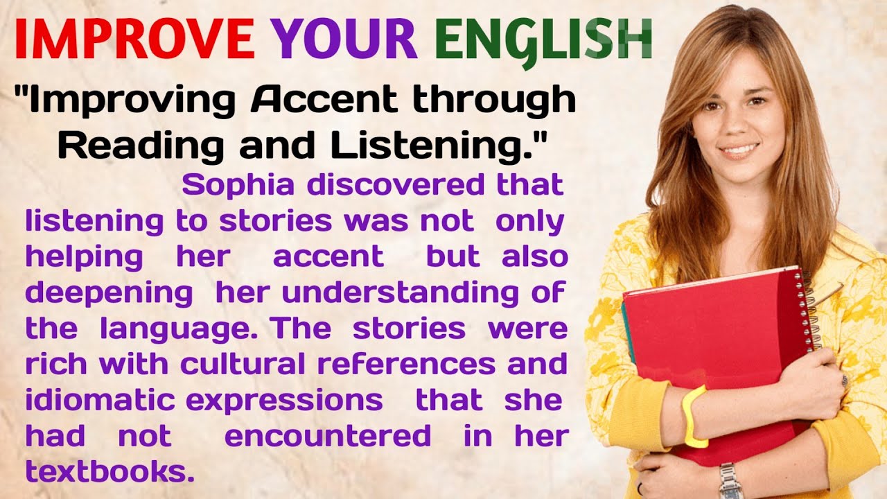 Learn english through story | Shadowing english speaking practice ...