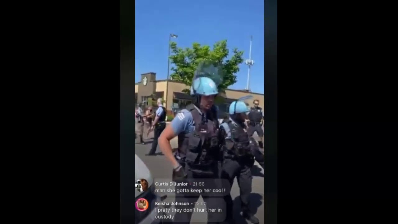 Female Attacks CPD Officer 06 01 2020 - YouTube