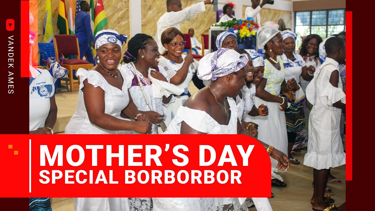Ewe Borborbor Dance in Ghana | Mother's Day Special - YouTube