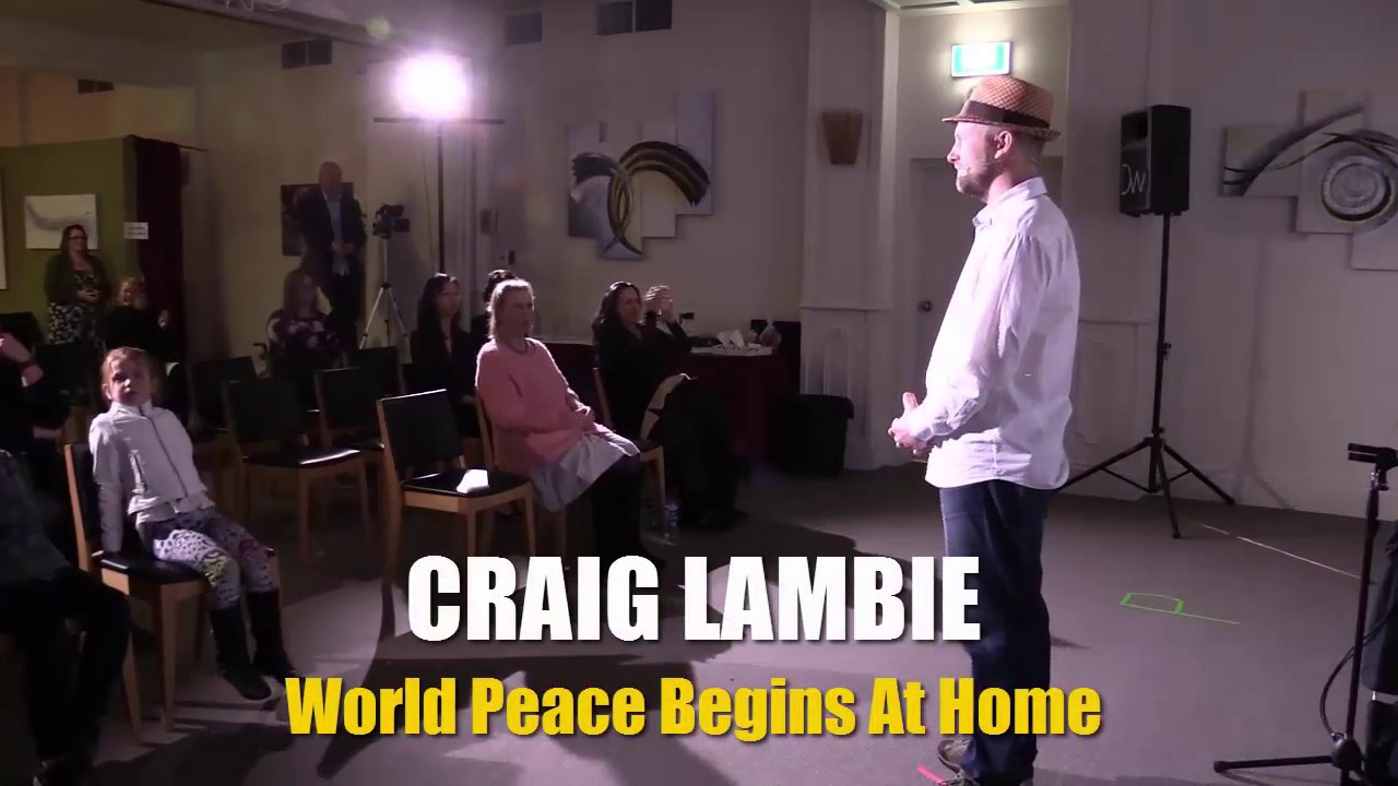 Craig Lambie - World Peace Begins at Home - YouTube
