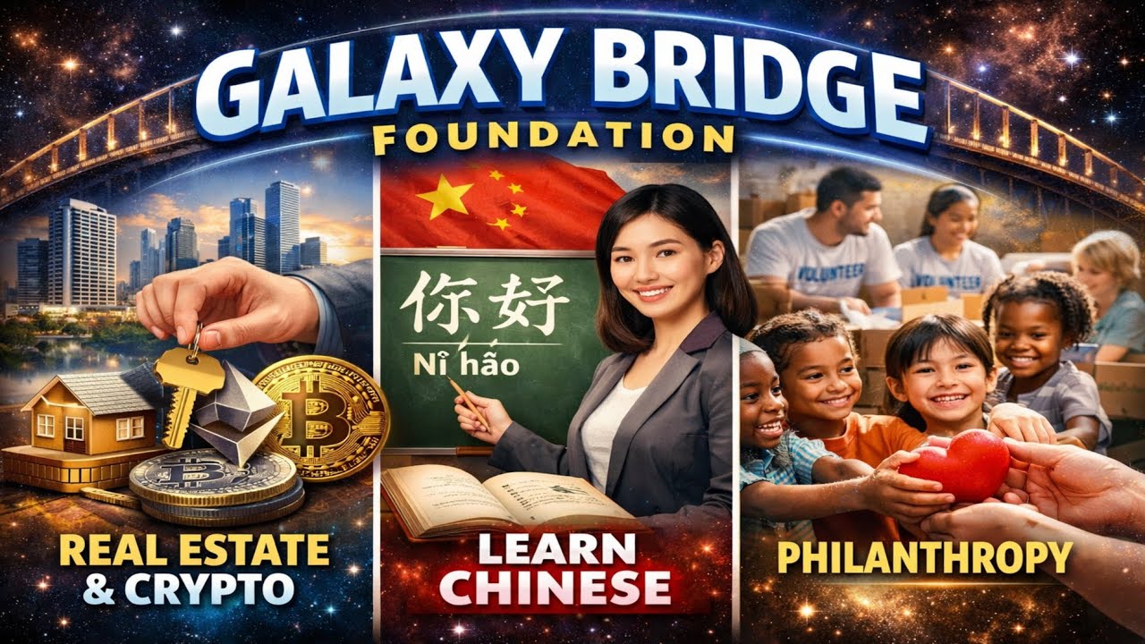 Galaxy Bridge Foundation Announcement - YouTube