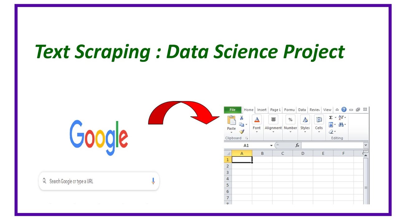 Text scraping from Google : Data science project - YouTube