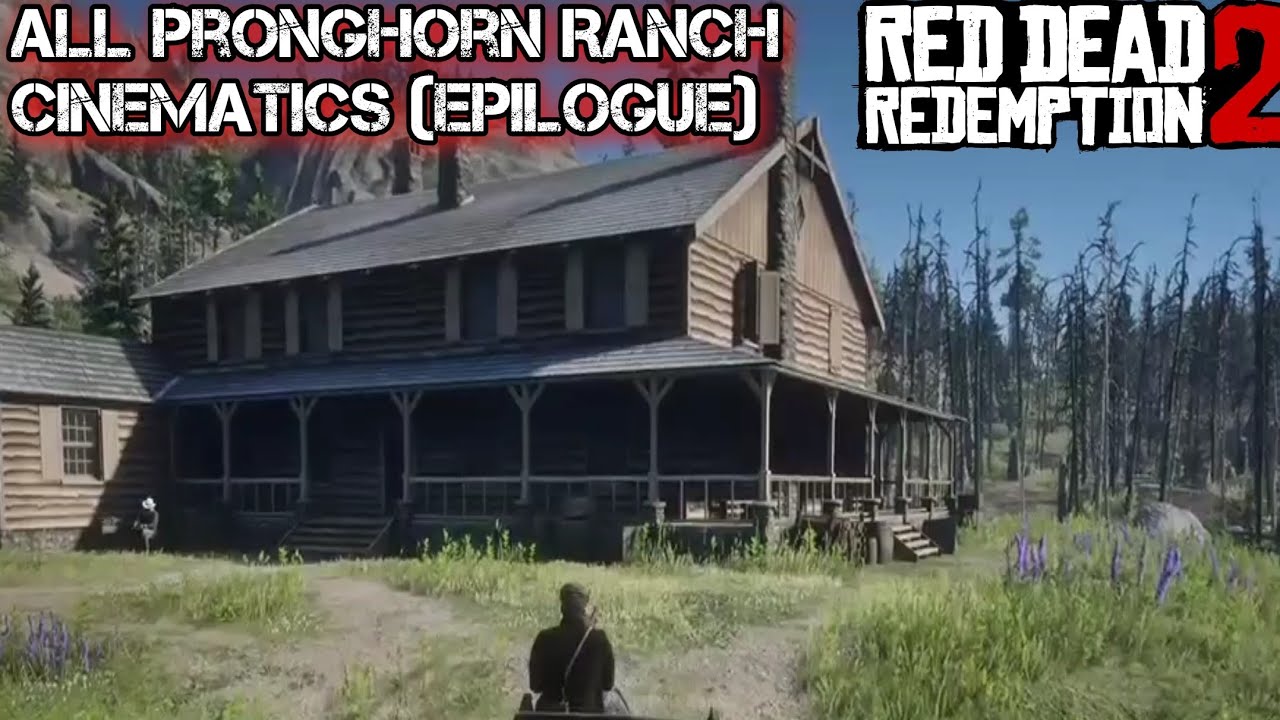 All Pronghorn Ranch Cinematics - Red Dead Redemption 2 Epilogue - YouTube