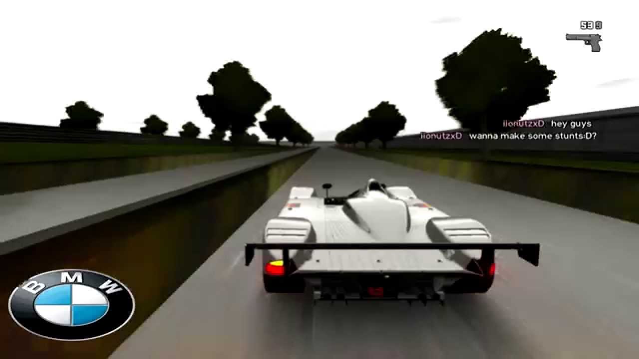 GTA IV 1999 BMW V12 LMR Test Drive on Top Gear Map on New York City ...