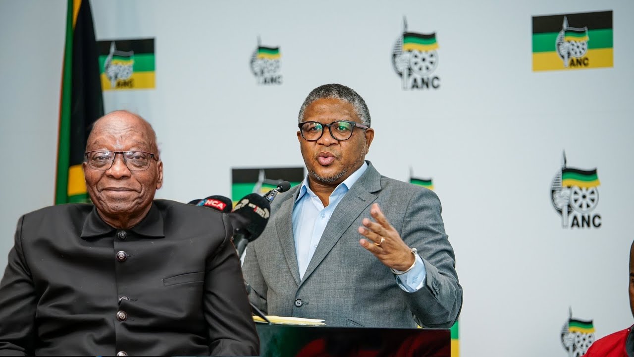 Fikile Mbalula Respond to Fight between ANC & Jacob Zuma. - YouTube