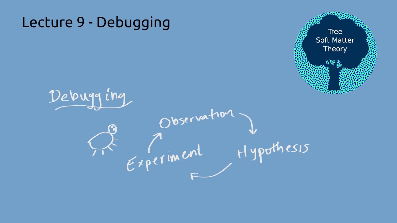 Debugging Strategies Chen 263 Lecture 9 Full Lecture Youtube 8469