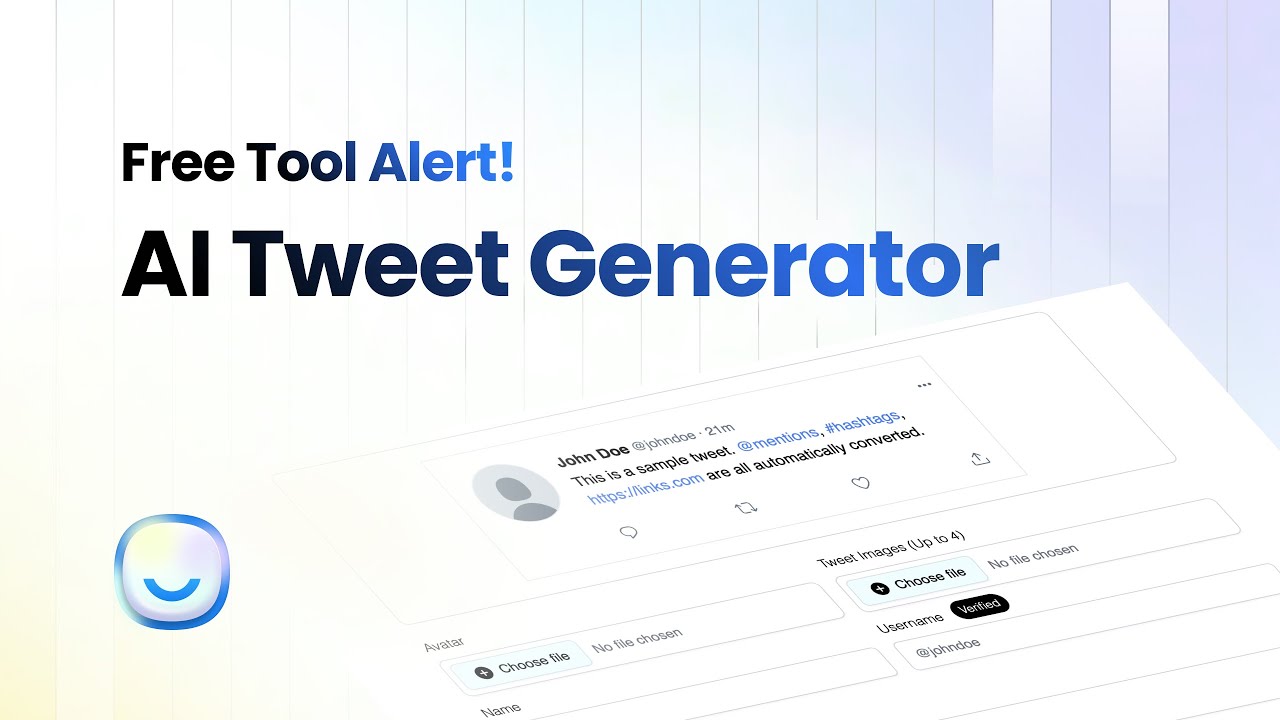 AI Tweet Generator (Free Tool Alert!) - YouTube