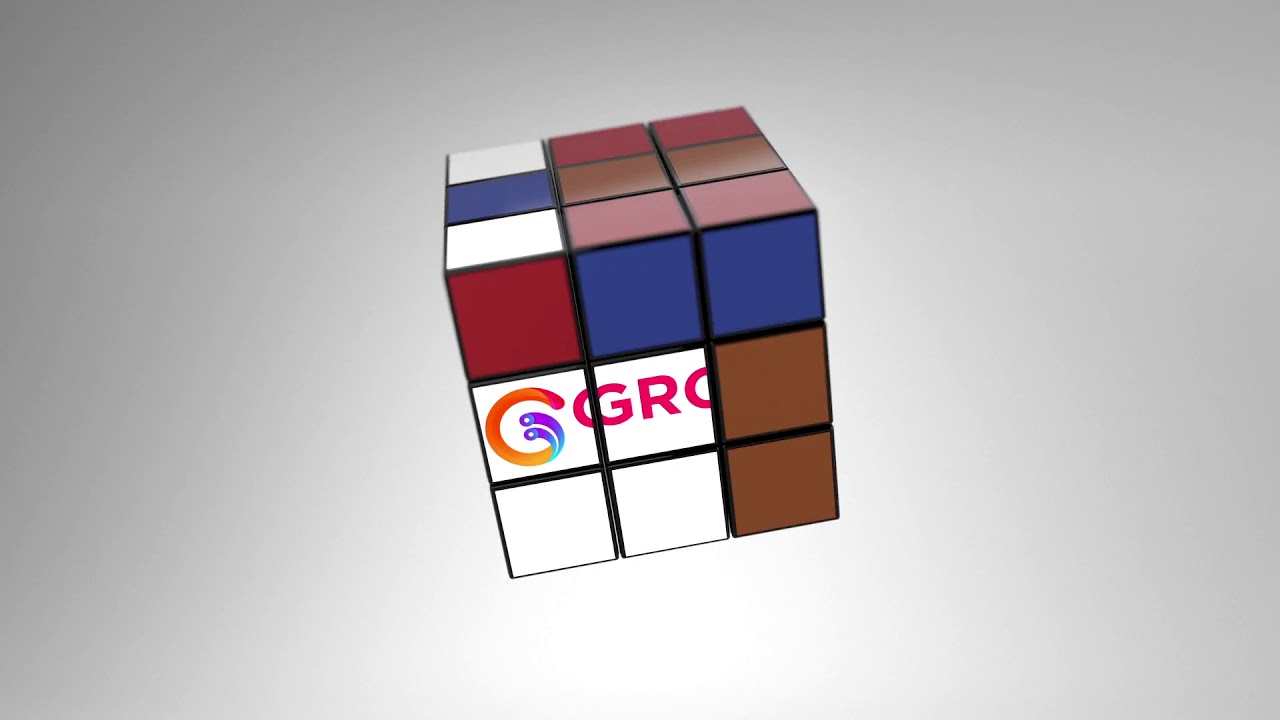 Rubik's Cube Logo Reveal - YouTube