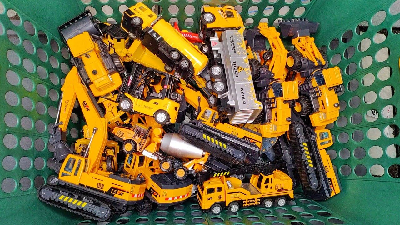 Mobil Truk Molen, Mobil Slender, Mainan Mobil Konstruksi Mobil Derek ...