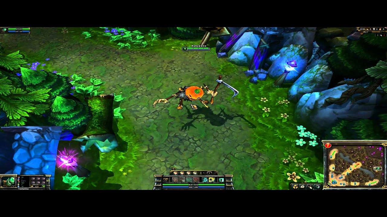 League of Legends Pumpkinhead Fiddlesticks Skin - YouTube