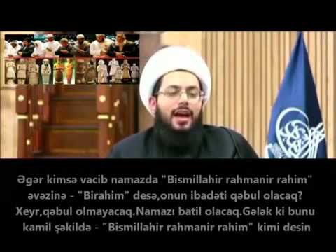 Sələfilər Vəhhabilər Peyğəmbərə (s.a.v.s) necə salavat göndərir