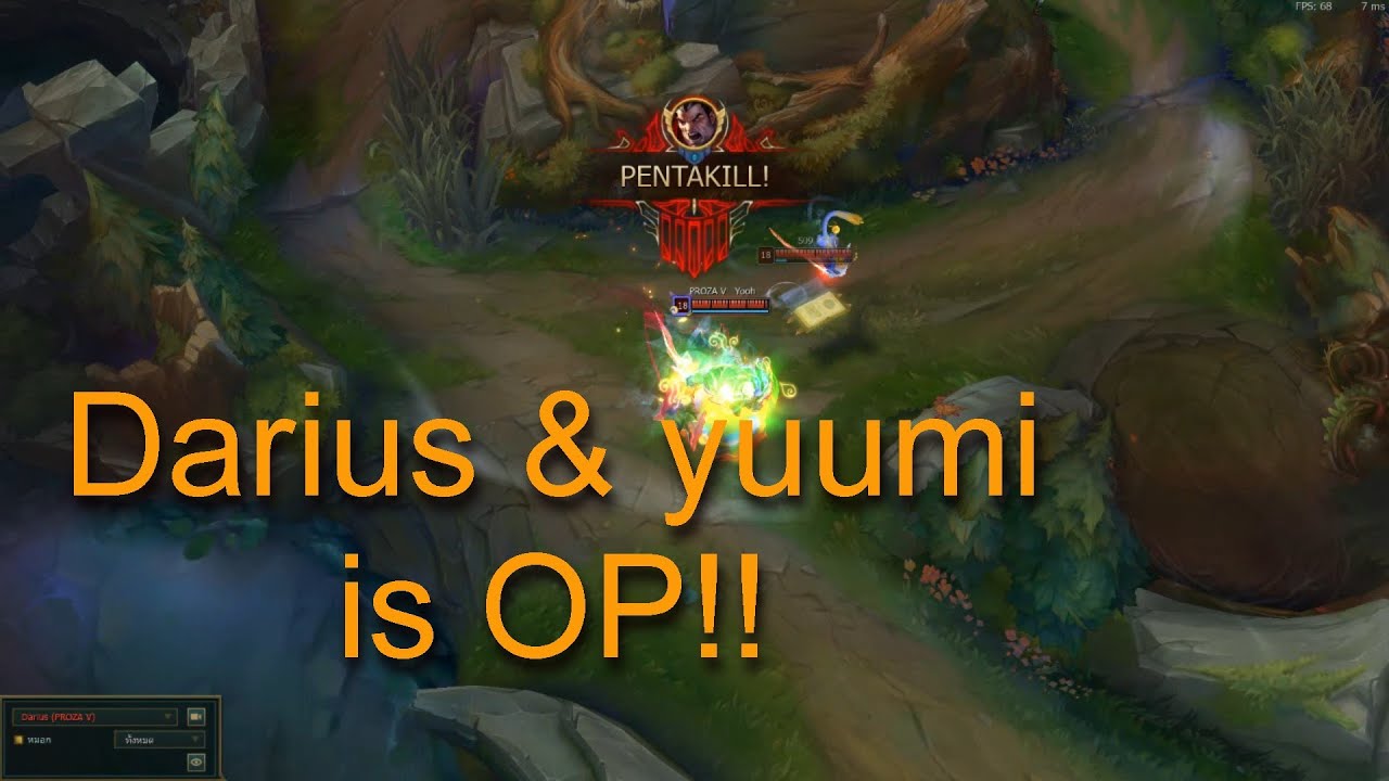 LOLTH-Darius and yuumi is OP!!?(Pentakill) - YouTube