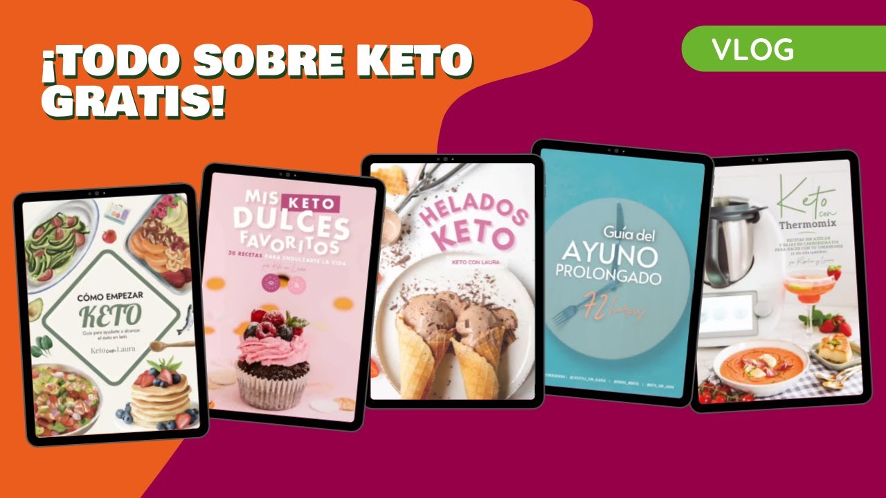 ⚠️ EBOOKS GRATUITOS DIETA KETO 📖 | Recetas Keto con Laura - YouTube