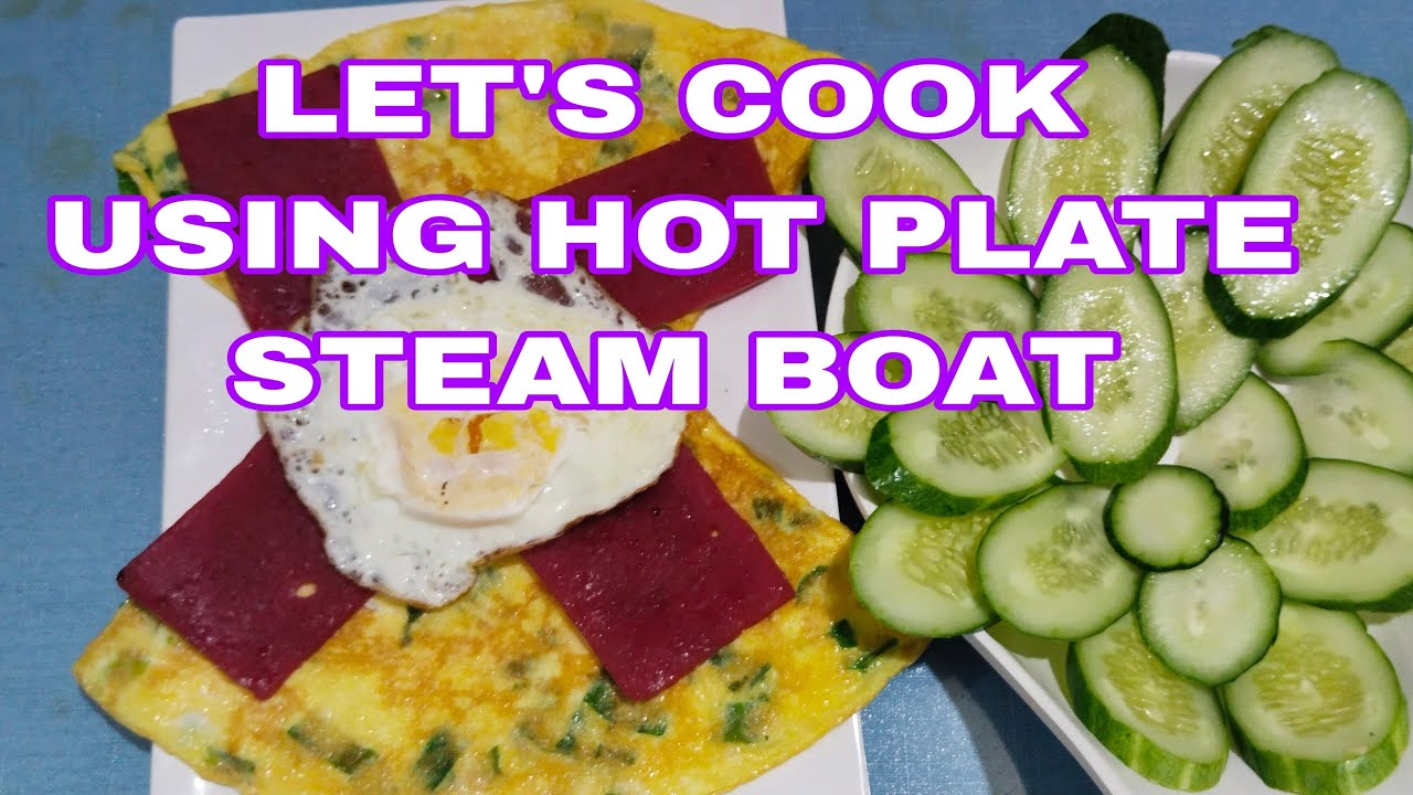 LET'S COOK USING HOT PLATE STEAMBOAT - YouTube